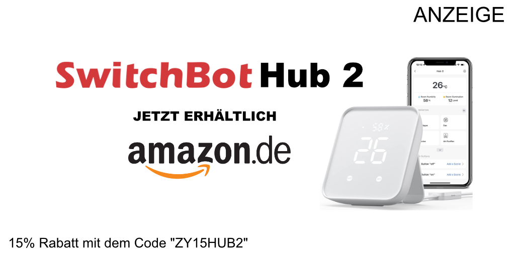 werbeanzeige-switchbot-hub-2-amazon – HomeKits.de