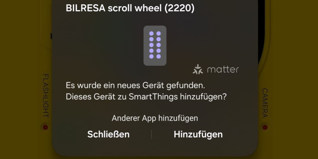 Bilresa Fernbedienung Scrollrad IKEA-App – HomeKits.de