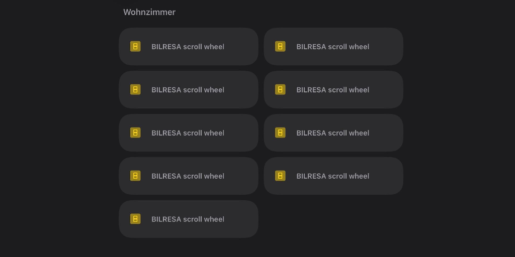 IKEA Bilresa Fernbedienung Scrollrad Apple Home Steuerung – HomeKits.de